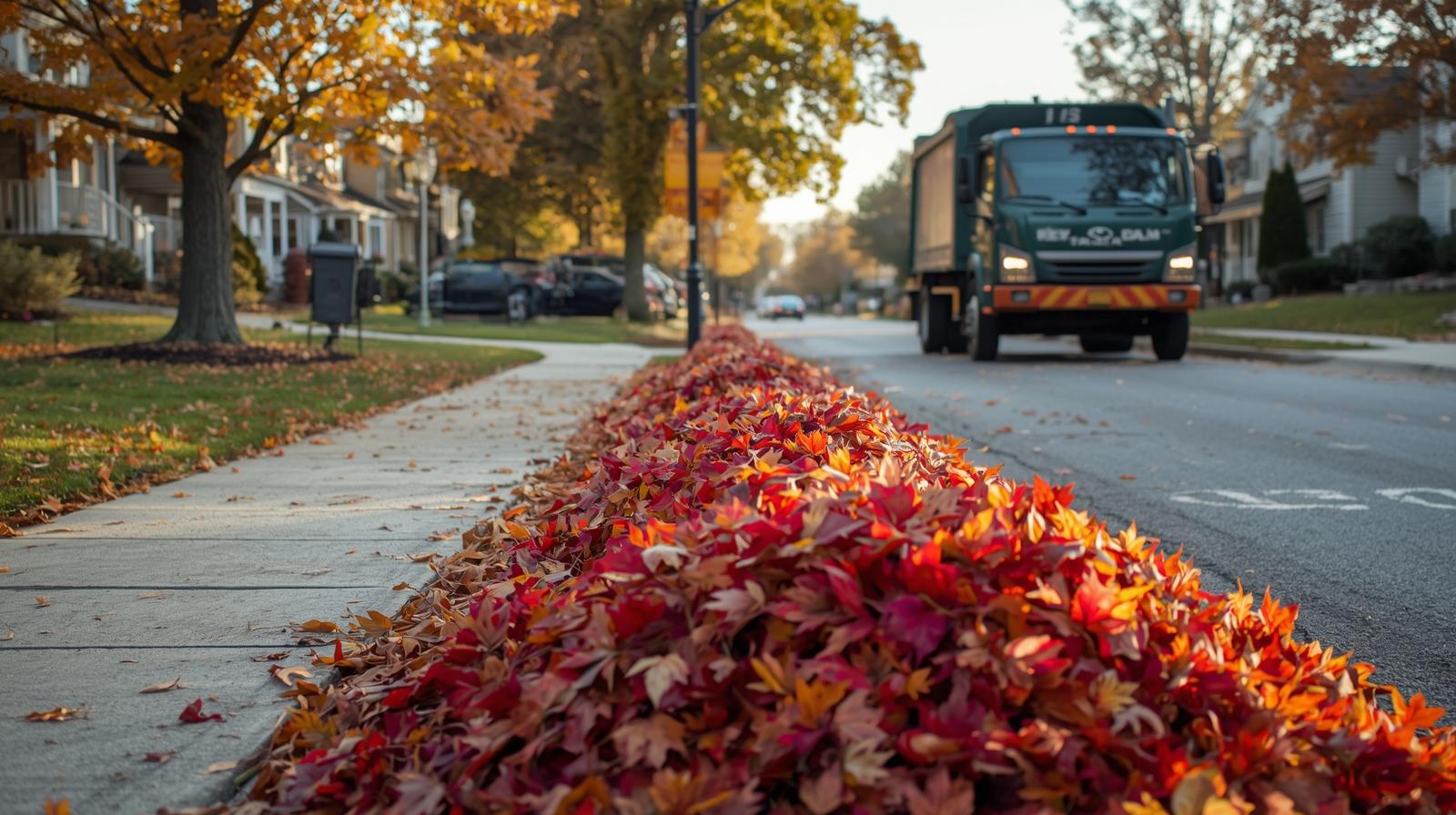 leaf collection photo – Northfield Center Township